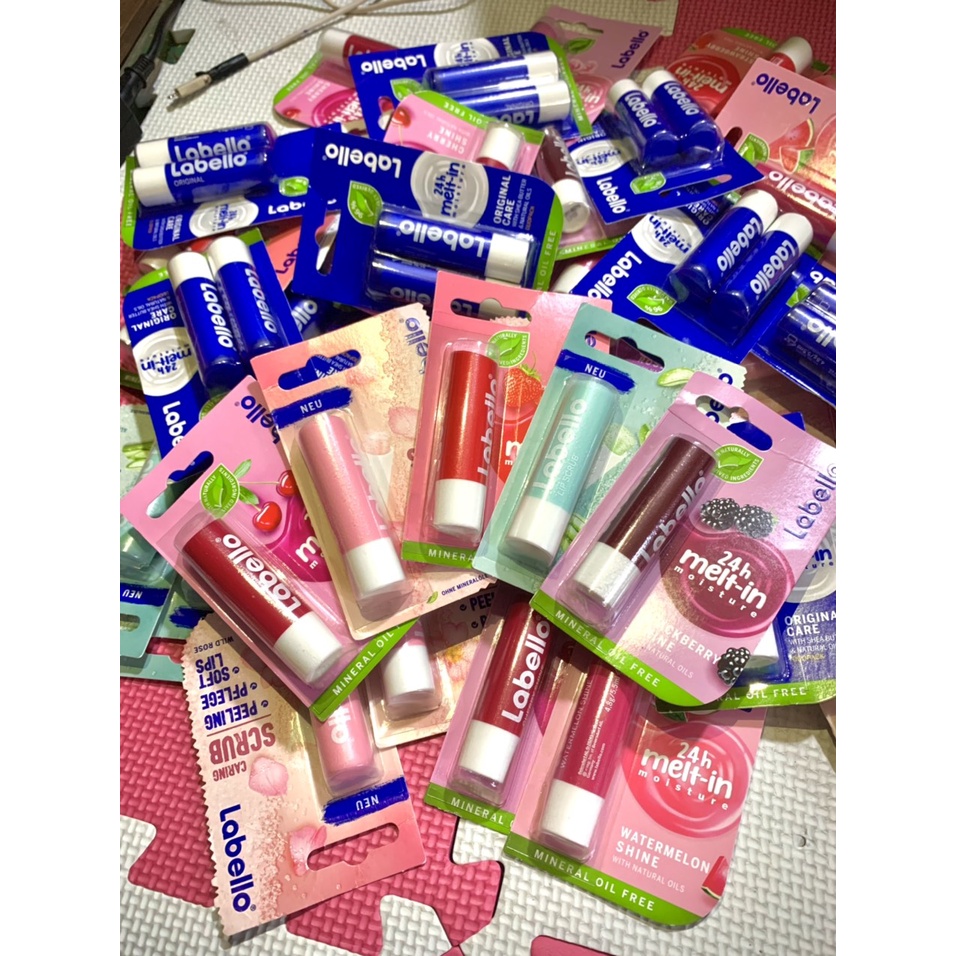 SON DƯỠNG LABELLO - Chính hãng Đức (có bill) | Shopee Việt Nam