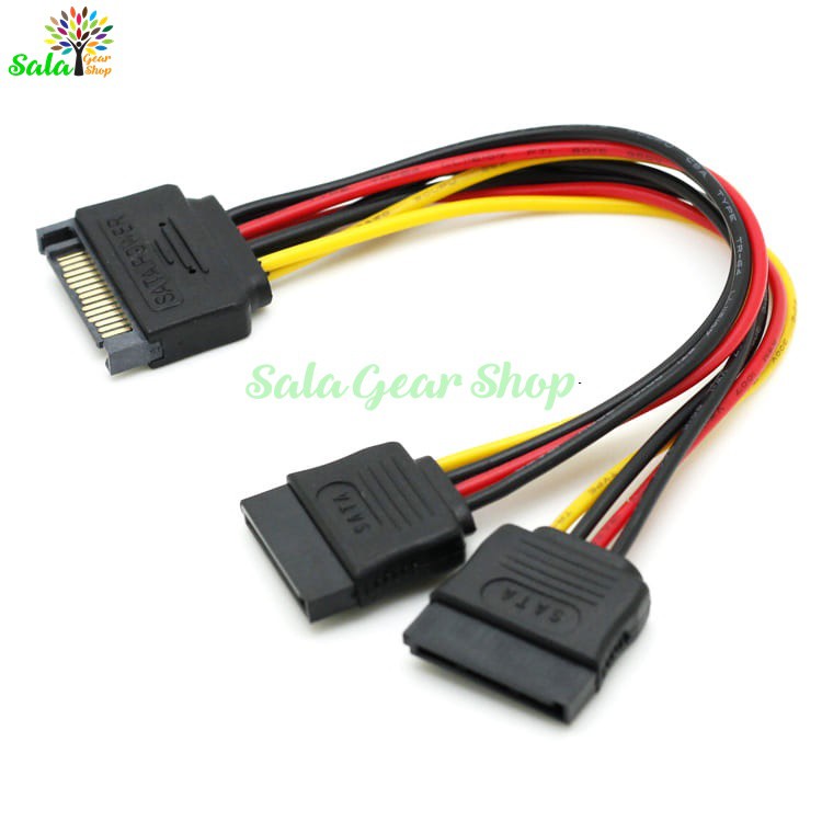 Dây chia nguồn Sata 1 ra 2 cổng Sata | Shopee Việt Nam