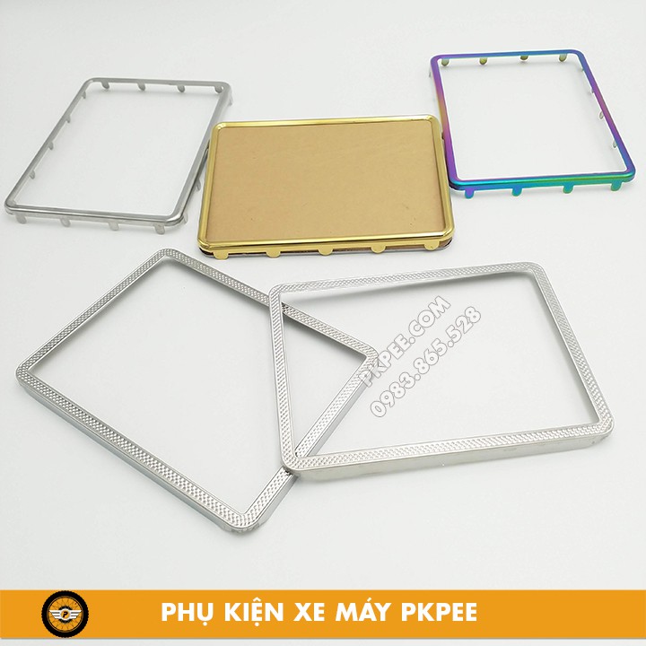 Khung Viền Ốp Biển Số Inox Gắn Dream, Wave, Sirius, Exciter Phụ Kiện Xe ...