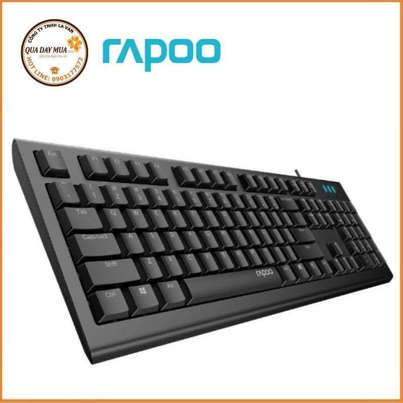 Bàn phím vi tính có dây Rapoo NK1800 | Shopee Việt Nam
