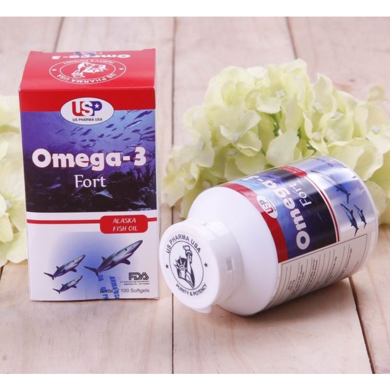 Omega 3 fort (100 viên/hộp) chính hãng | Shopee Việt Nam