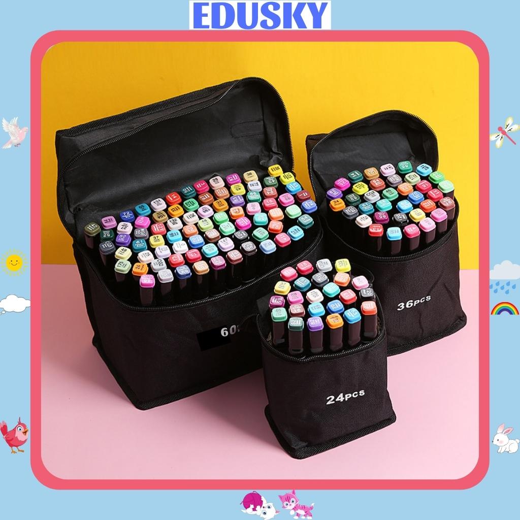 Bộ Bút Màu Dạ Marker Touch 2 Đầu EDUSKY Với Nhiều Cách Phối Màu Khác Nhau Là Dụng Cụ Tô Màu ...