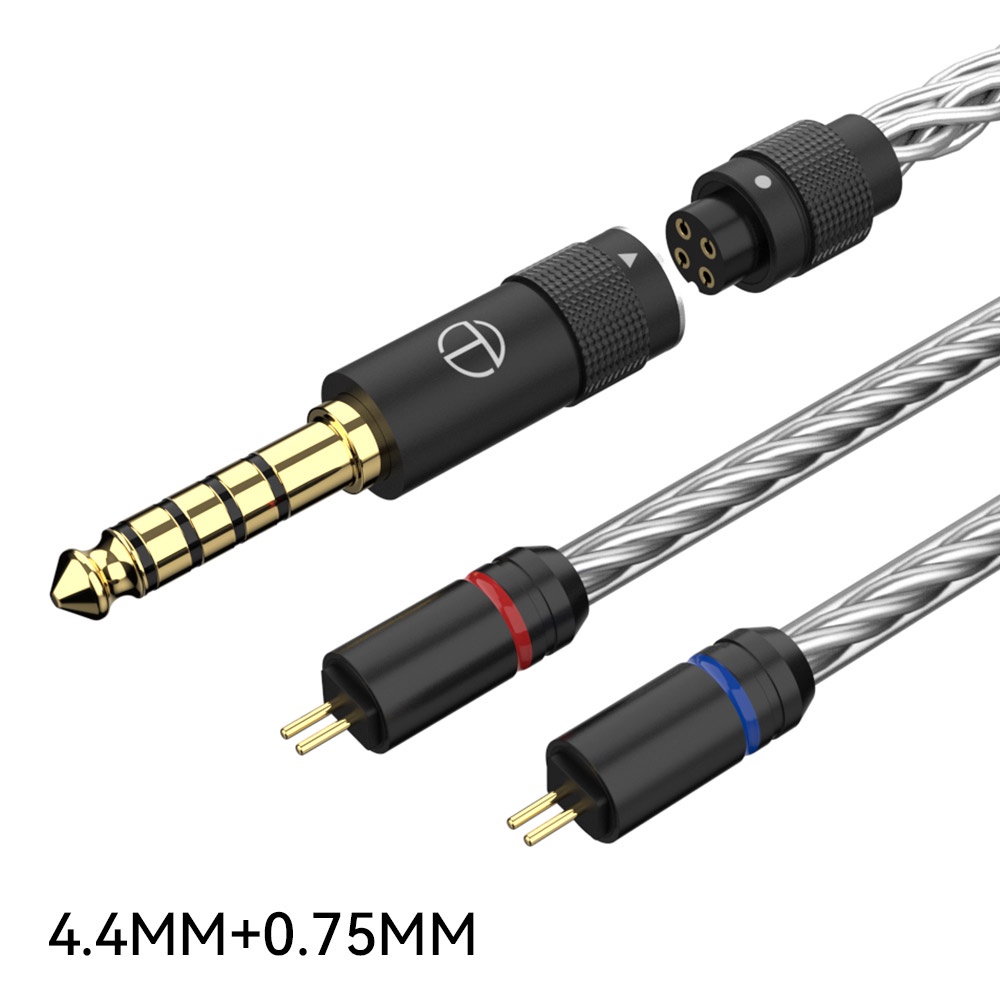 Dây cáp tai nghe FAAEAL TRN TN 8 lõi 4.4/2.5/3.5mm đầu nối MMCX/2PIN 0.75mm 0.78mm cho KZ ZSN ...