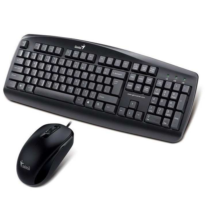 COMBO Bộ Bàn Phím KB-101 và Chuột DX120 Genius Cổng USB có dây- Hàng Chính Hãng | Shopee Việt Nam