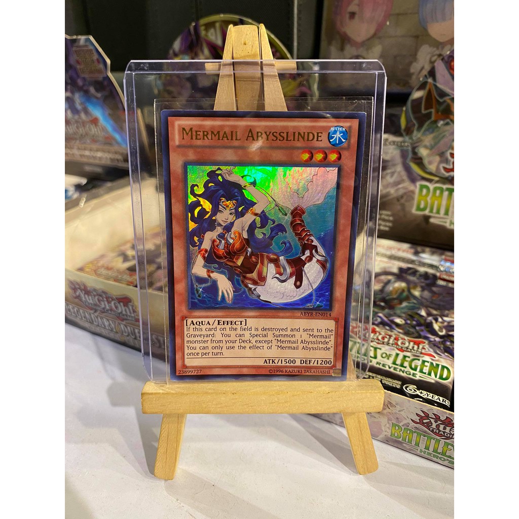 mã đầu ABYR Lá bài thẻ bài Yugioh Mermail Abysslinde – Ultra Rare ...