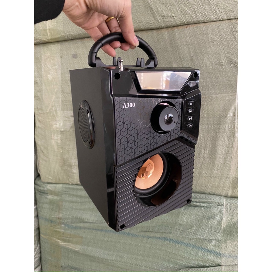 Loa bluetooth karaoke mini mới nhất A300 công suất lớn không dây có mic ...