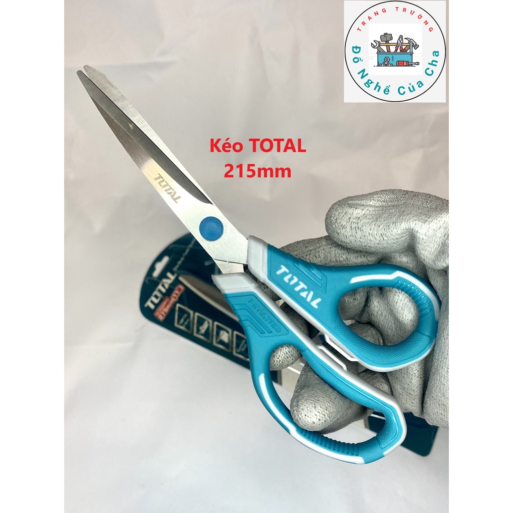 [Total] Kéo Cắt Vải - Kéo Văn Phòng Total THSCRS812001 215mm | Shopee ...