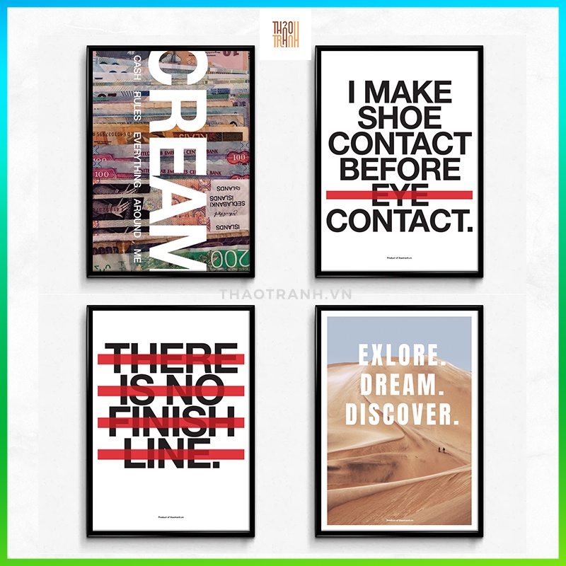 Tranh Hypebeast - Quotes về giày, 30x40, 40x50 Tranh Decor Độc Lạ,Trang ...
