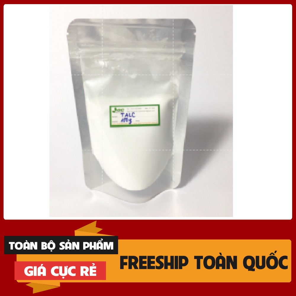 [HCM] Talc powder - Bột talc - nguyên liệu mỹ phẩm Greencosmetic 100g ...