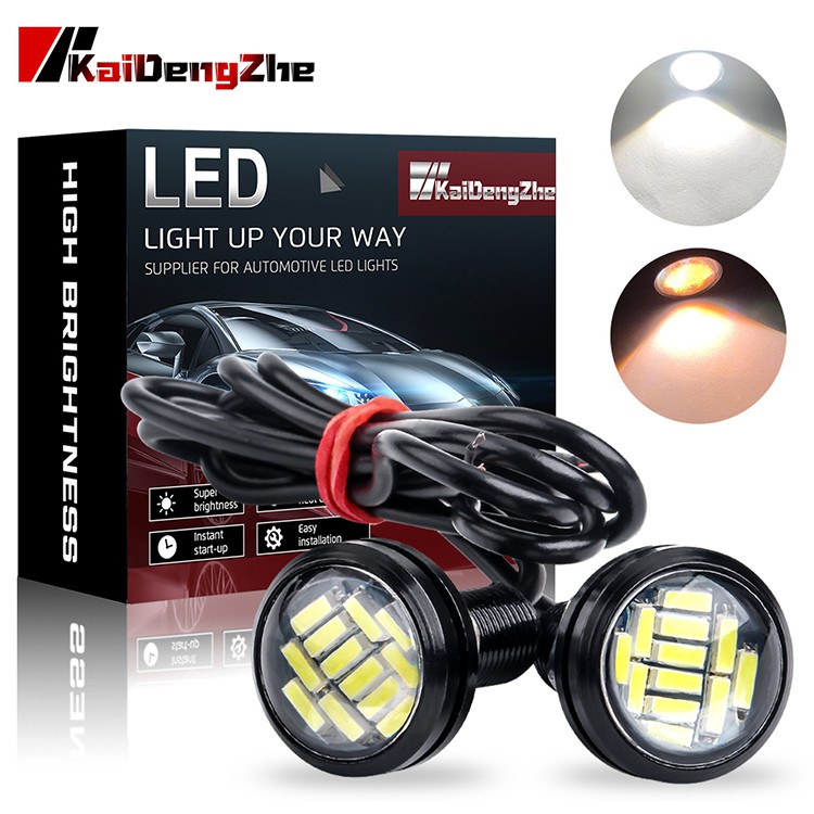 1 chiếc 12smd 23mm 12v Đèn Led mắt đại bàng cho Drl / Tín hiệu rẽ / Xe máy | Shopee Việt Nam