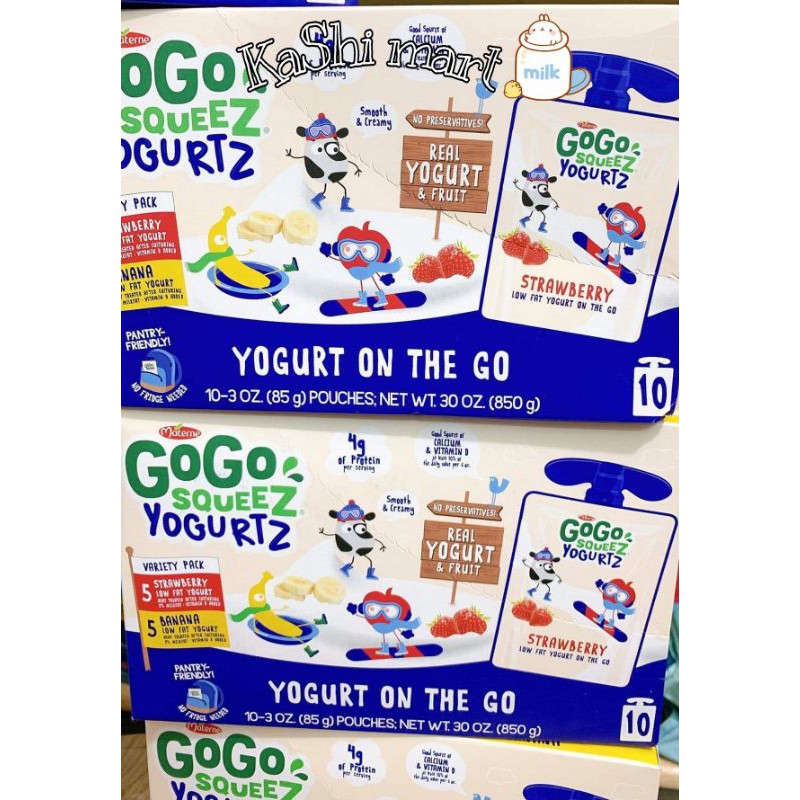 Sữa chua Go Go Squeez | Shopee Việt Nam
