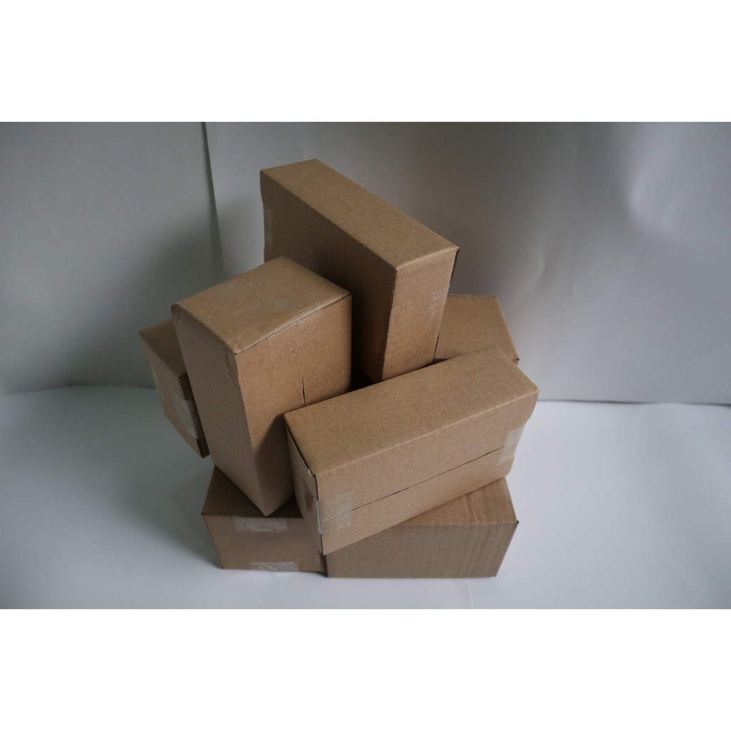 Hộp carton 18x8x8, số lượng: 95 hộp_Thùng carton siêu rẽ | Shopee Việt Nam