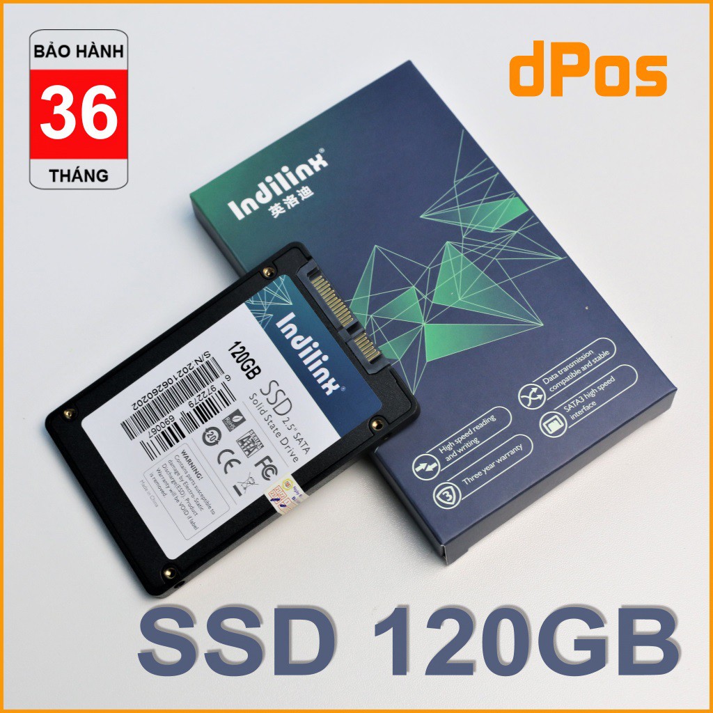 Ổ cứng SSD 120GB Indilinx Cổng SATA 3 6Gbps | Chính hãng BH 36 Tháng ...