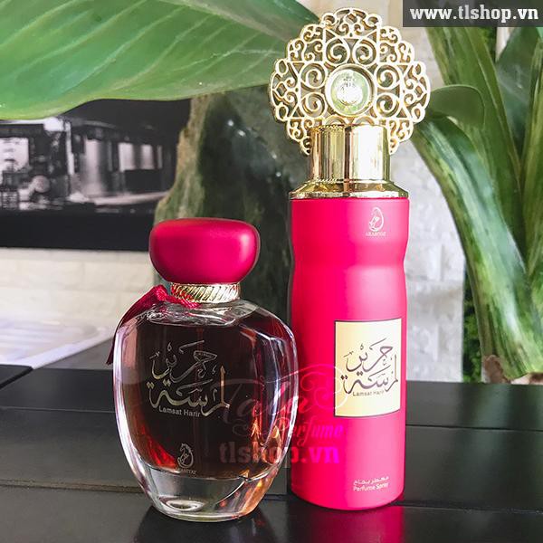 NƯỚC HOA NỘI ĐỊA DUBAI LAMSAT HARIR 100ML EDP - BỘ QUÀ TẶNG LAMSAT HARIR SỐ 58 - TINH DẦU DUBAI ...