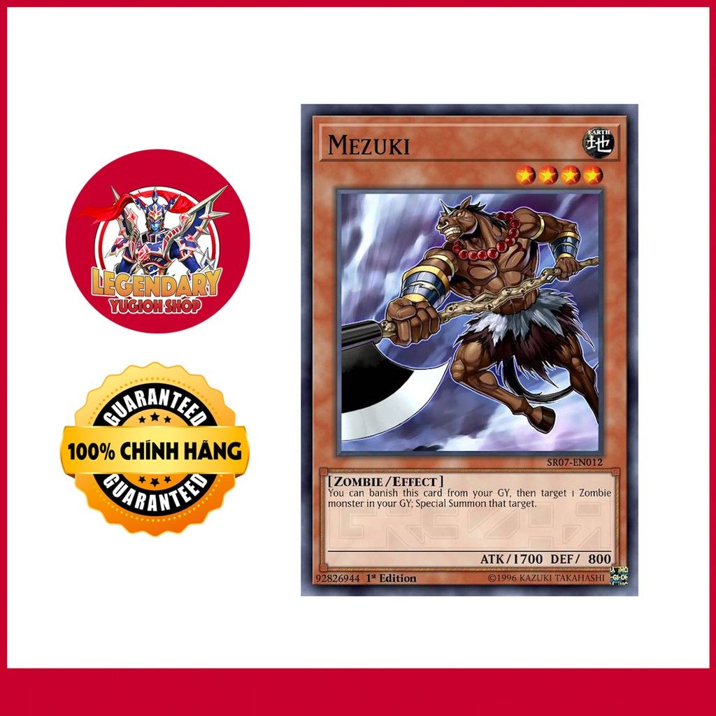 [Thẻ Bài Yugioh Chính Hãng] Mezuki | Shopee Việt Nam