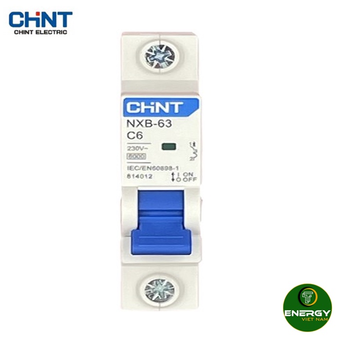 Áp tô mát 1 Pha Chint AC - Aptomat CHINT NXB-63 1 Pha Chint AC 6A, 10A, 16A, 20A, 25A, 32A, 40A ...