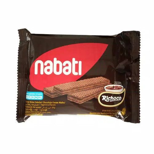 Bánh Sôcôla Richoco Nabati Chocolate Wafer (Gói 50g) | Shopee Việt Nam