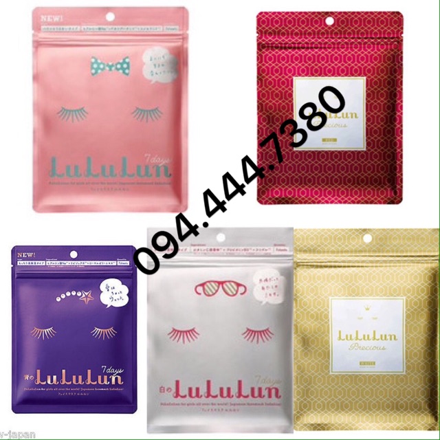 Mặt nạ Lululun 7 chiếc | Shopee Việt Nam