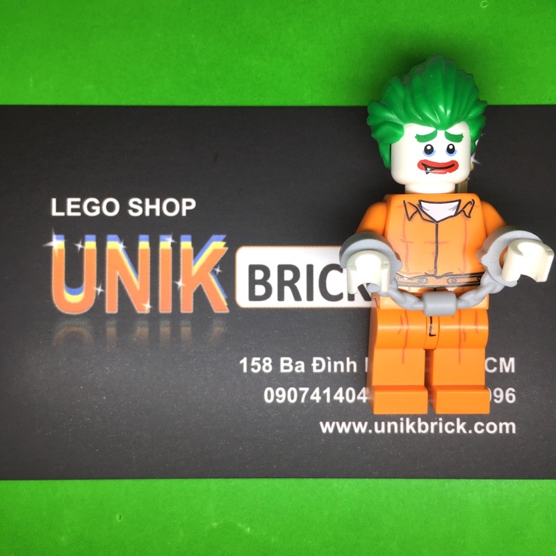 Lego UNIK BRICK Arkham Asylum Joker Anh hề tinh nghịch trong ...