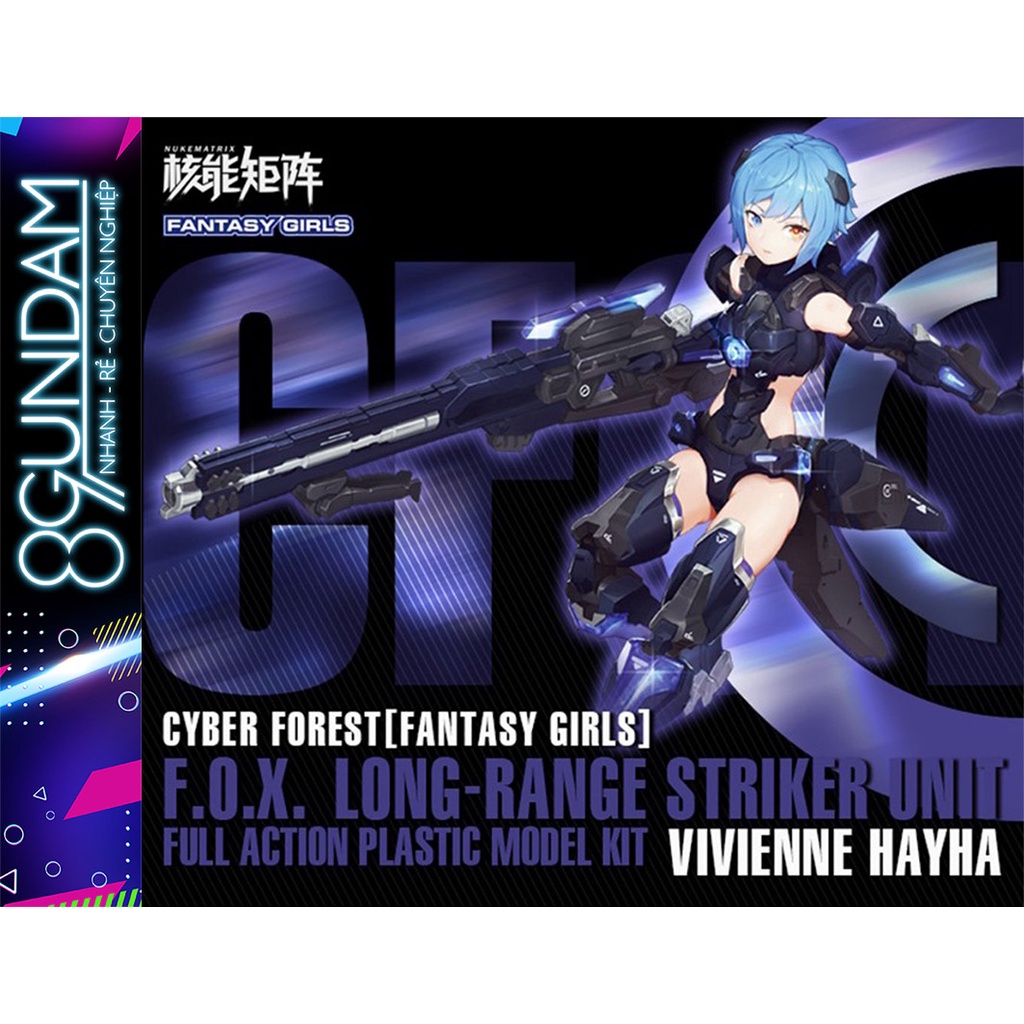 Mô Hình Lắp Ráp Fantasy Girls CF-01 F.O.X. FOX Long Range Striker Unit | Shopee Việt Nam