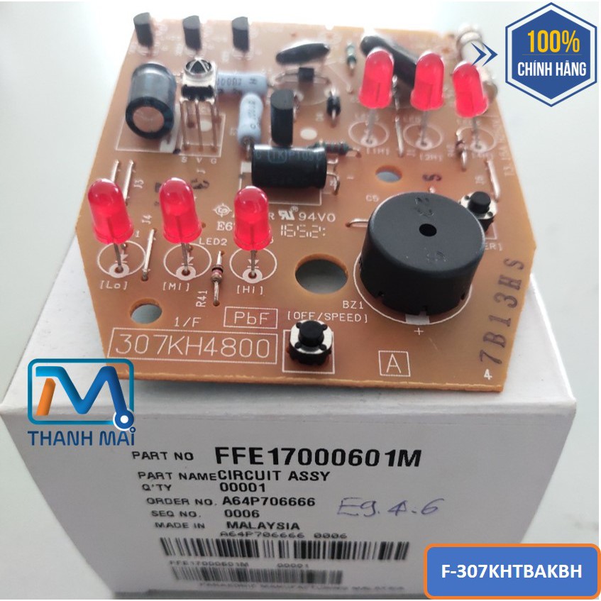 Bo mạch điều khiển Quạt Panasonic F-307KH | Shopee Việt Nam