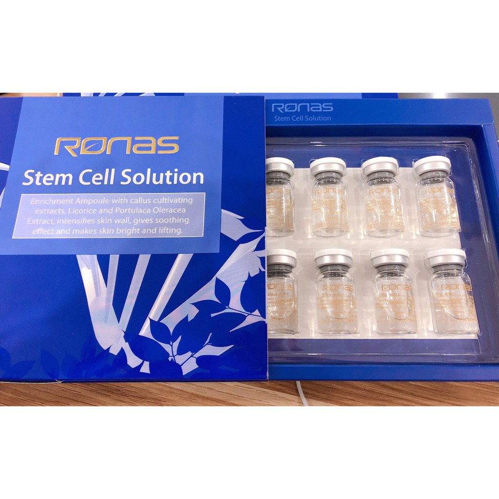 Tế bào gốc Ronas Stem Cell Solution( Hộp 10 lọ) | Shopee Việt Nam
