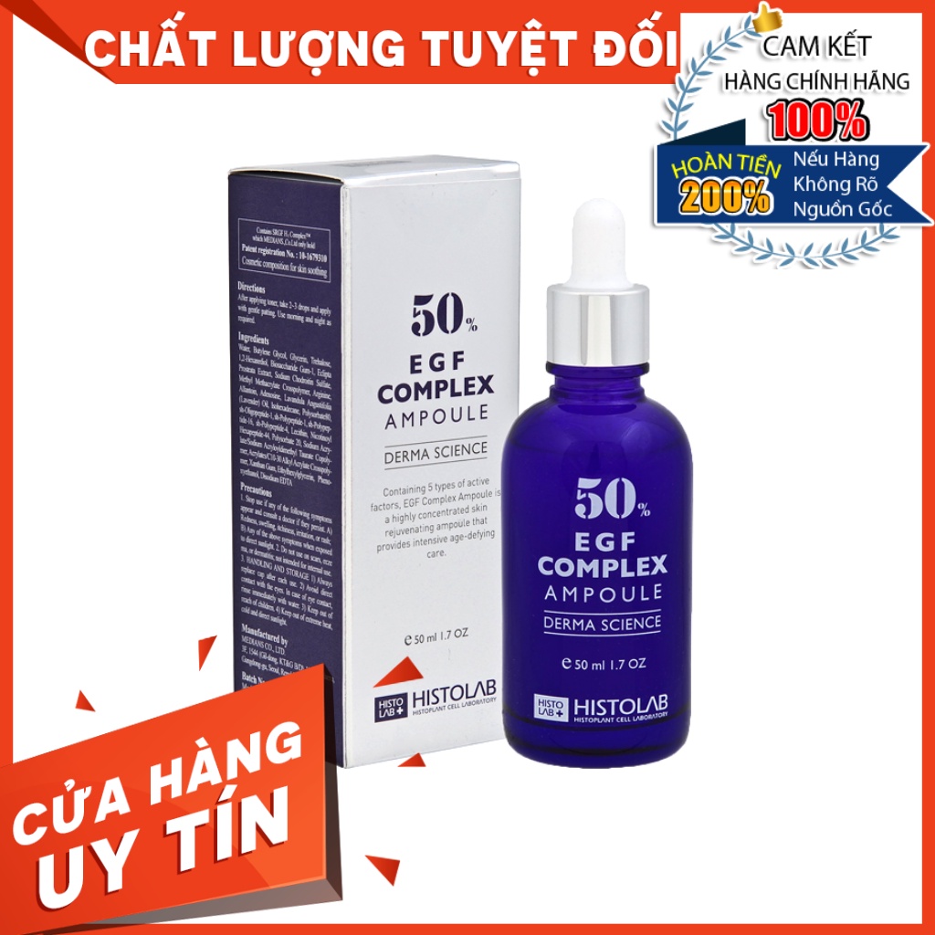 [HÀNG CÔNG TY] Tinh Chất Serum Histolab EGF Complex Ampoule 50% Trẻ Hoá Da Chống Lão Hoá, Tăng ...