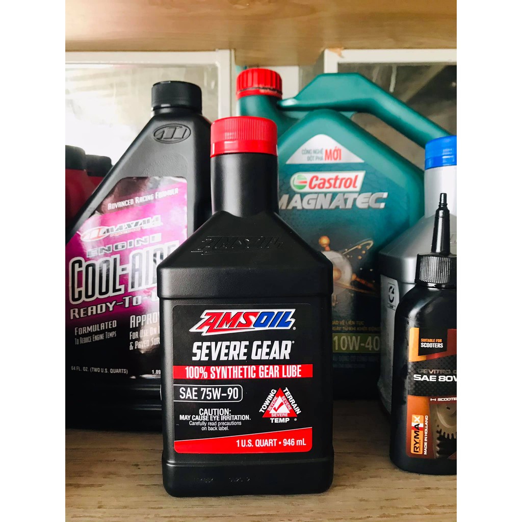 Nhớt lap Amsoil Severe Gear SAE 75W-90 - 946ml | Shopee Việt Nam