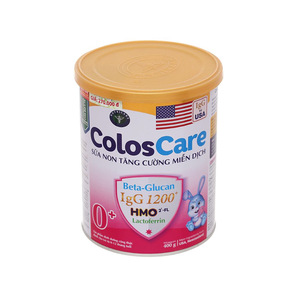 Sữa bột Nutricare ColosCare 0+ 800g và 400g | Shopee Việt Nam