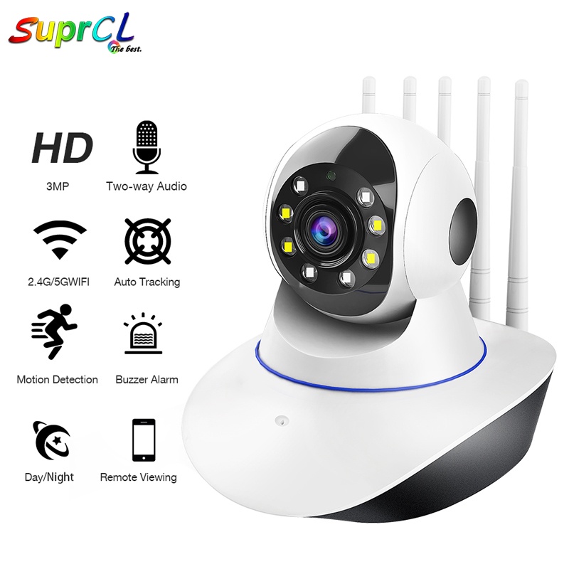 Camera An Ninh Không Dây Thông Minh 3MP 1080P 5G WIFI PTZ | Shopee Việt Nam