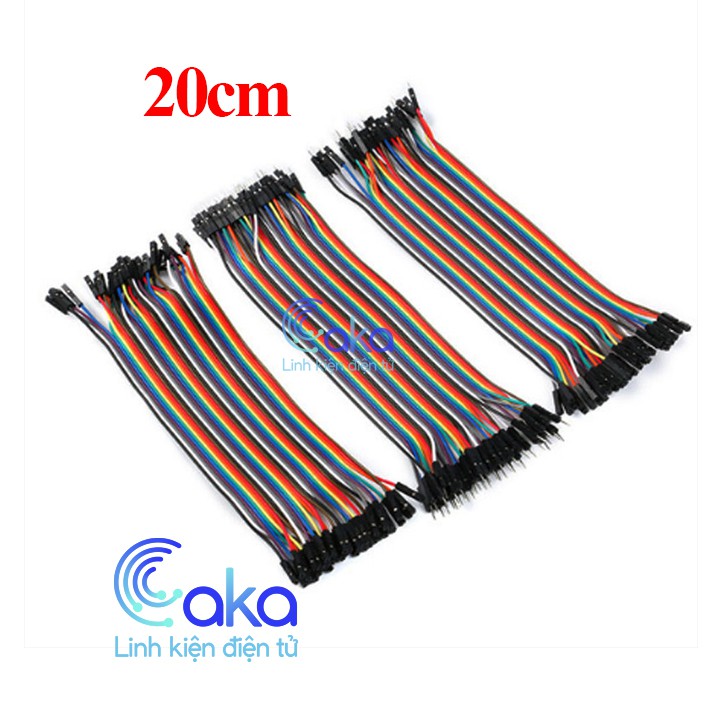 Dây cắm test bo 20CM 40 Sợi, dây Breadboard | Shopee Việt Nam