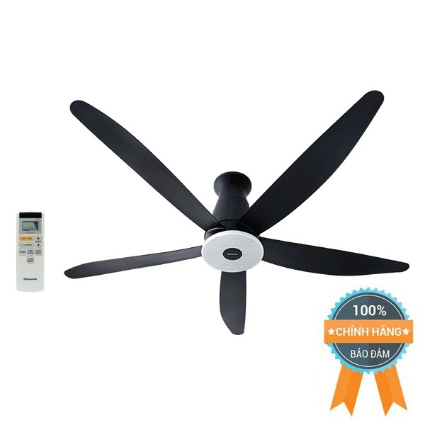 Quạt trần 5 cánh Panasonic F-60XDN(đen)\F-60XDN-W(trắng) ti 30cm | Shopee Việt Nam