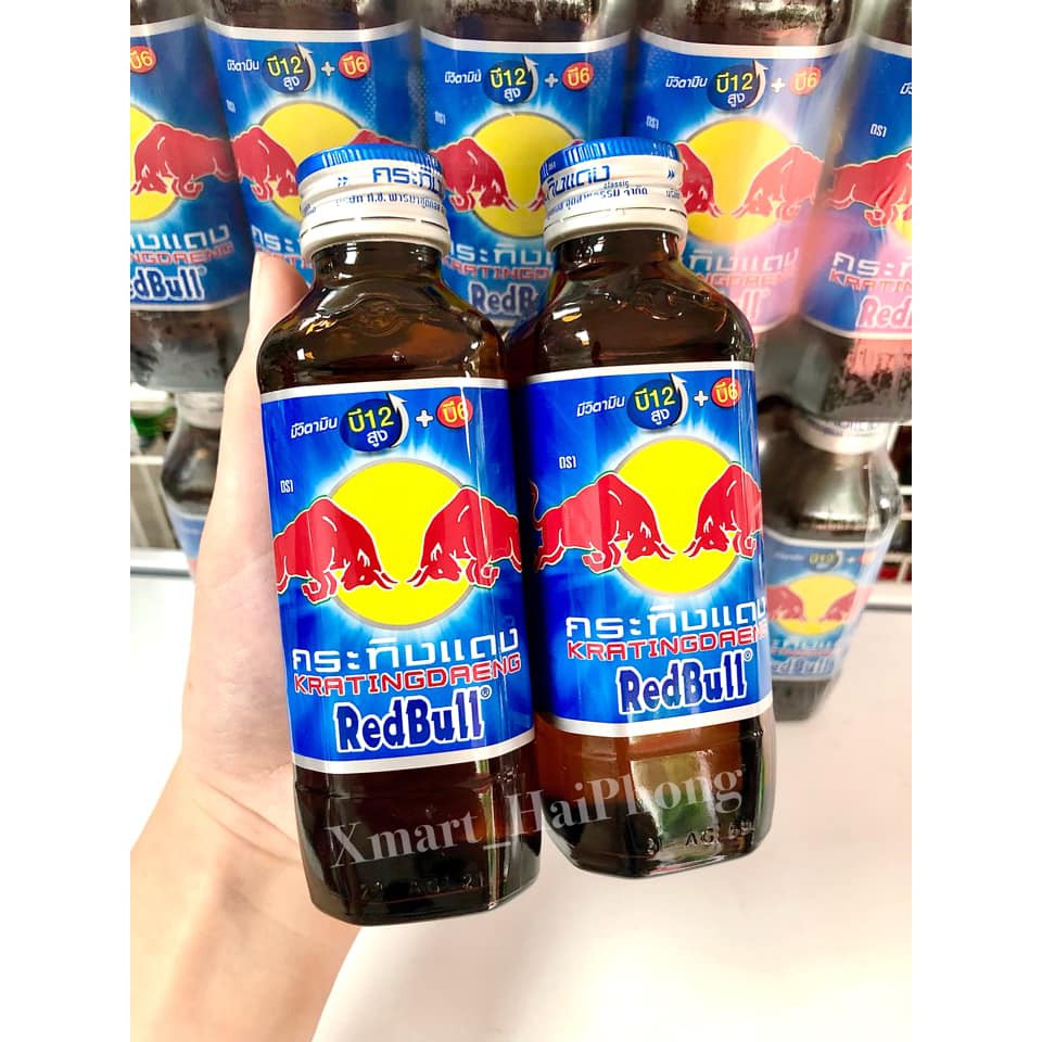 Bò Húc Thái Lan Redbull Chai Thủy Tinh | Shopee Việt Nam