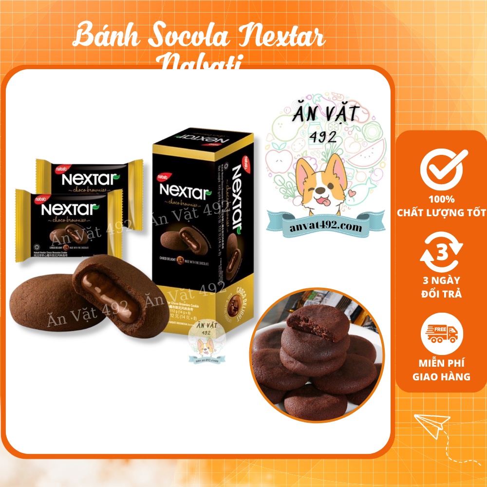 Bánh Socola Nextar Nabati 112g - Ăn Vặt 492 | Shopee Việt Nam