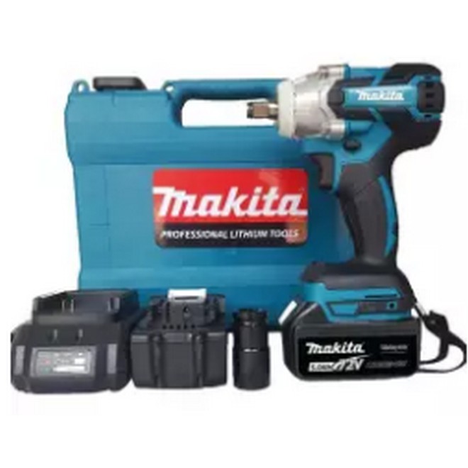 Máy bắn bu lông pin Makita 72V BH 6 tháng , trọn bộ 2 pin máy khoan siết bulong dùng pin, Tặng ...