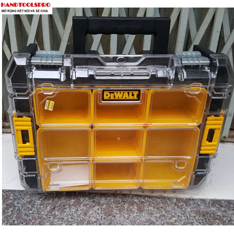 Thùng đồ nghề 330X150X430mm có khay đựng phụ kiện DEWALT DWST17805 ...