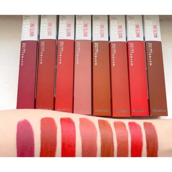 Maybelline - Son kem chuẩn lì giữ màu 16h Maybelline Super Stay Matte Ink 5ml ! | Shopee Việt Nam