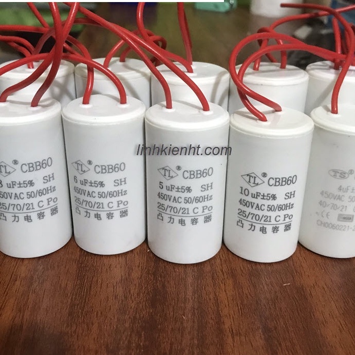 CBB60 4UF 5UF 6UF 8UF 10UF 12UF 14UF 15UF 16UF 20UF 25UF 30UF tụ khởi ...