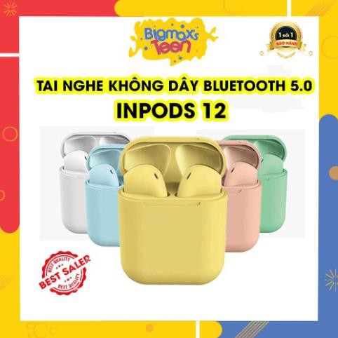 [CÓ BẢO HÀNH] Tai nghe Bluetooth không dây Inpods12 i12 TWS điều khiển ...