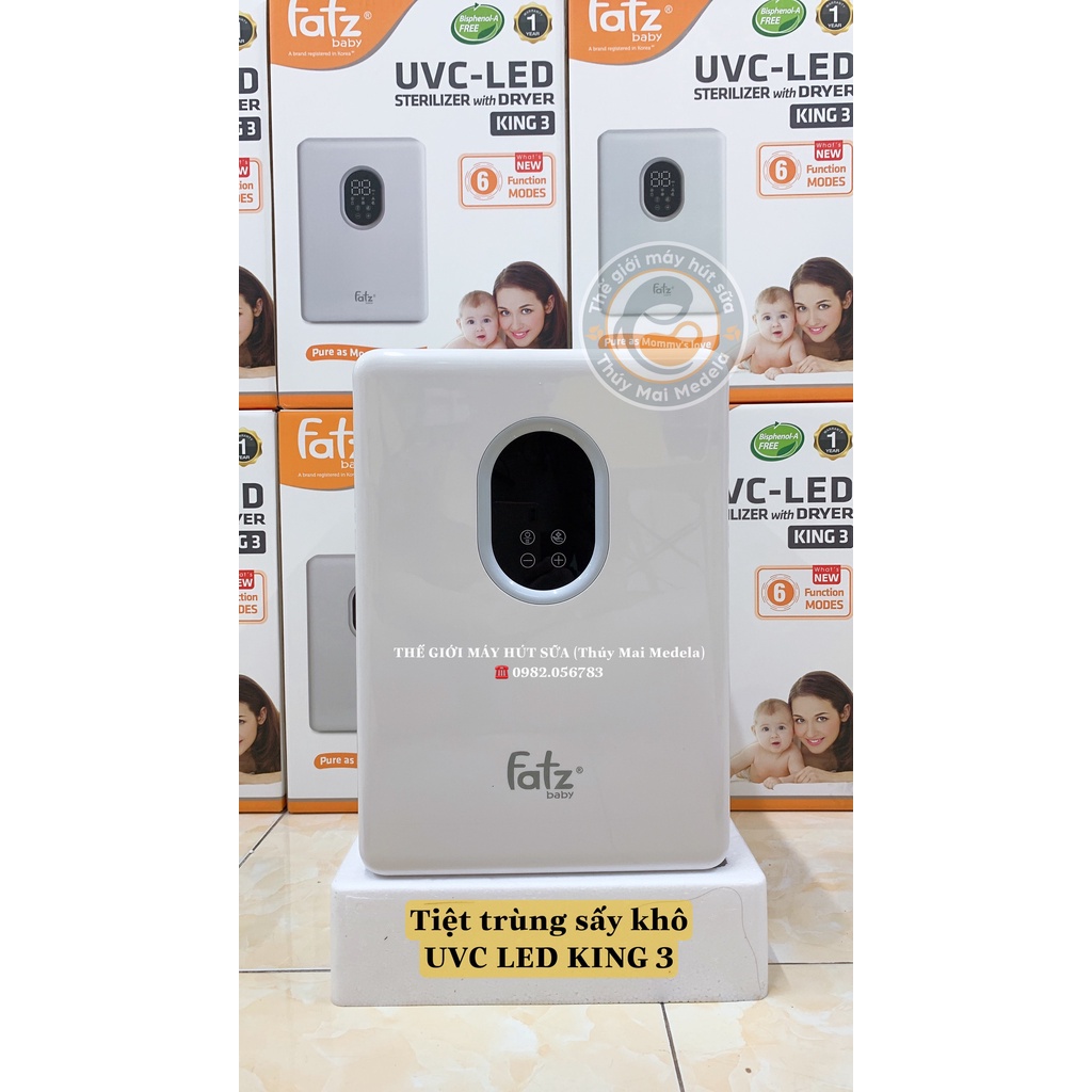 MÁY TIỆT TRÙNG SẤY KHÔ UVC LED FATZ BABY KING 3 FB4733BT | Shopee Việt Nam