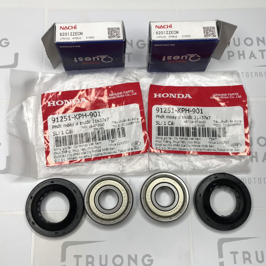 Bộ 2 bạc đạn 6021 trước Winner, Sonic chính hãng Nachi- Xuất xứ Nhật ...