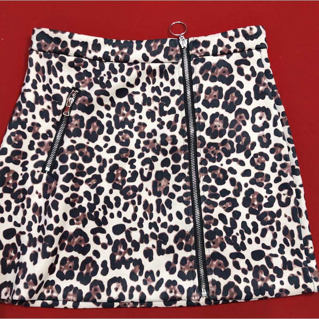 Chân váy da beo kéo tia | Shopee Việt Nam