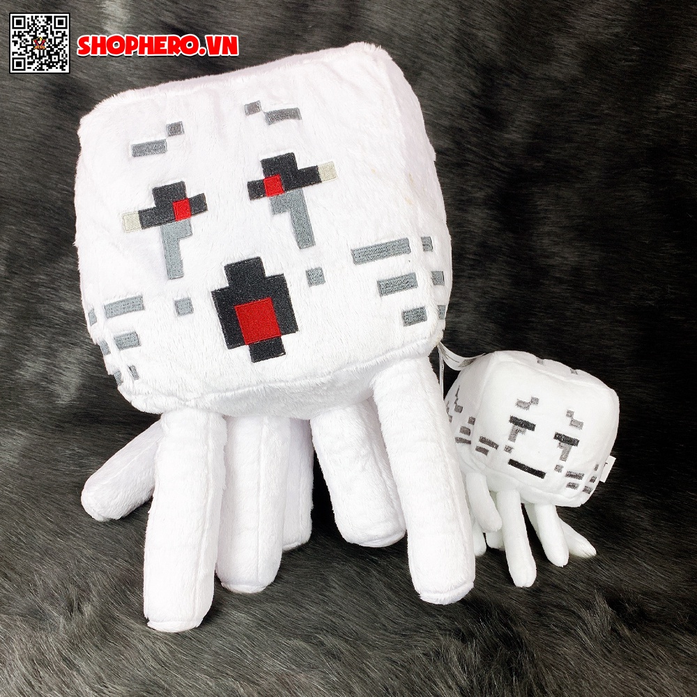 Gấu bông minecraft Ghast 15cm, 30cm | Shopee Việt Nam