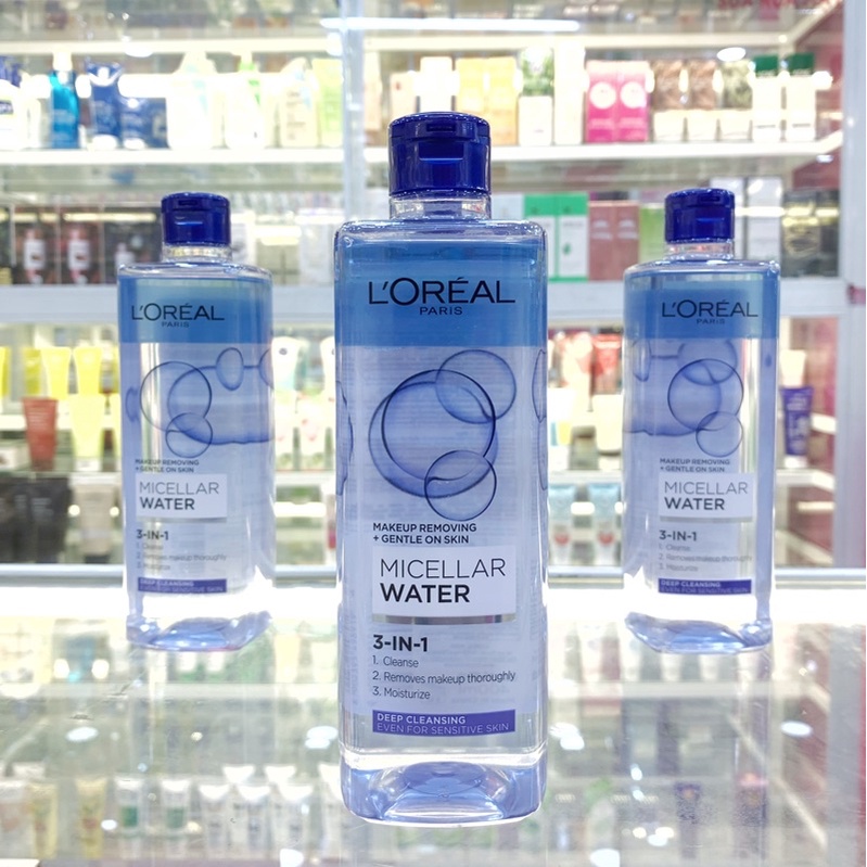 Nước Tẩy Trang Loreal - Loréal 400ml Paris Micellar Water - Tẩy Trang 2 Lớp Dưỡng Ẩm Ngừa Mụn Da ...