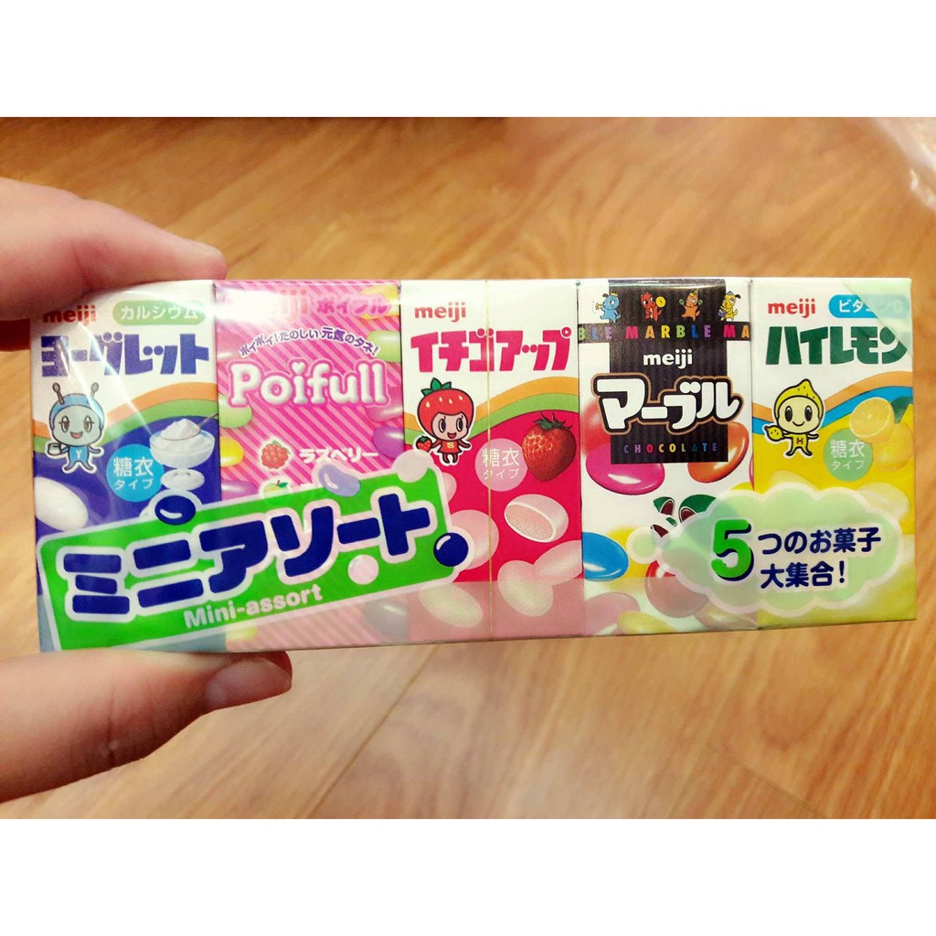 KẸO MEIJI MINI ASSORT 63G | Shopee Việt Nam