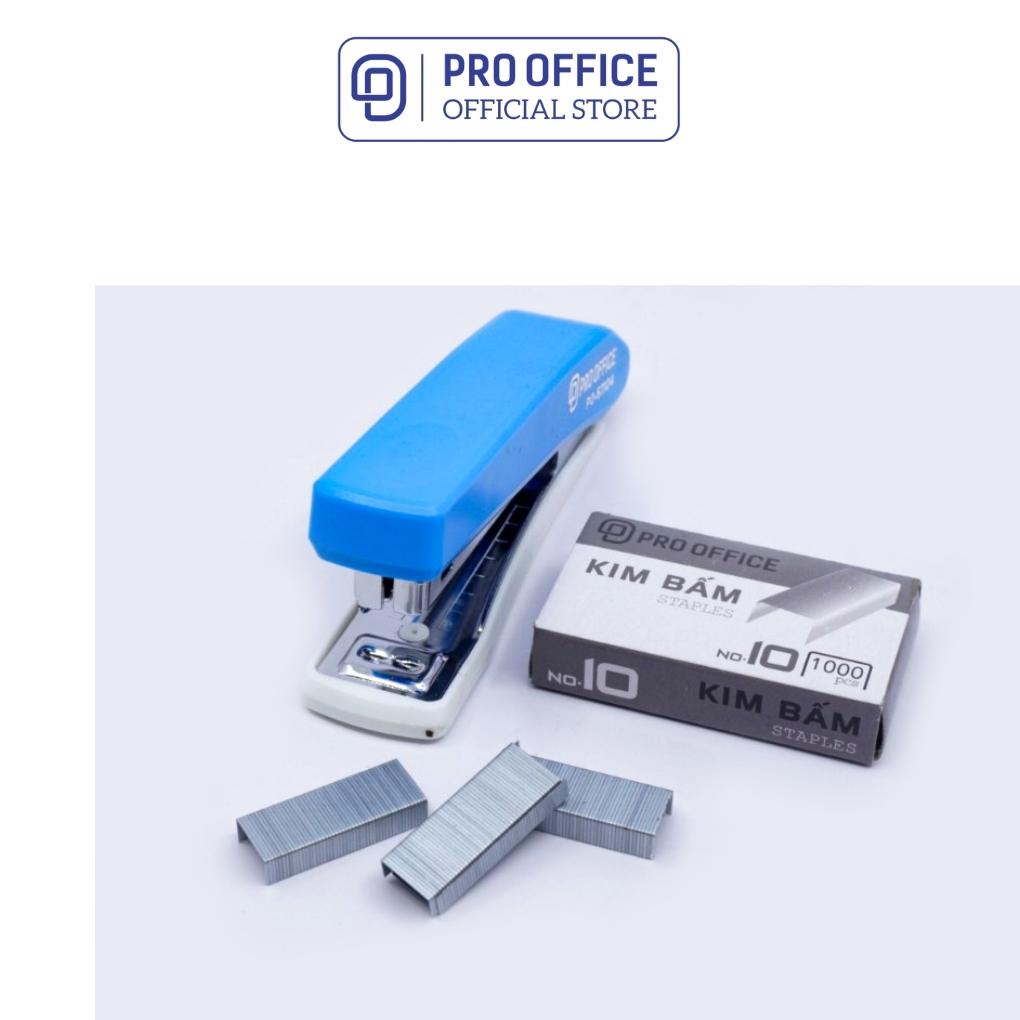 Bấm Kim, Dập Ghim PRO OFFICE Thiết Kế Nhỏ Gọn, Chắc Chắn, Đàn Hồi Tốt Size 10 ST104 | Shopee ...