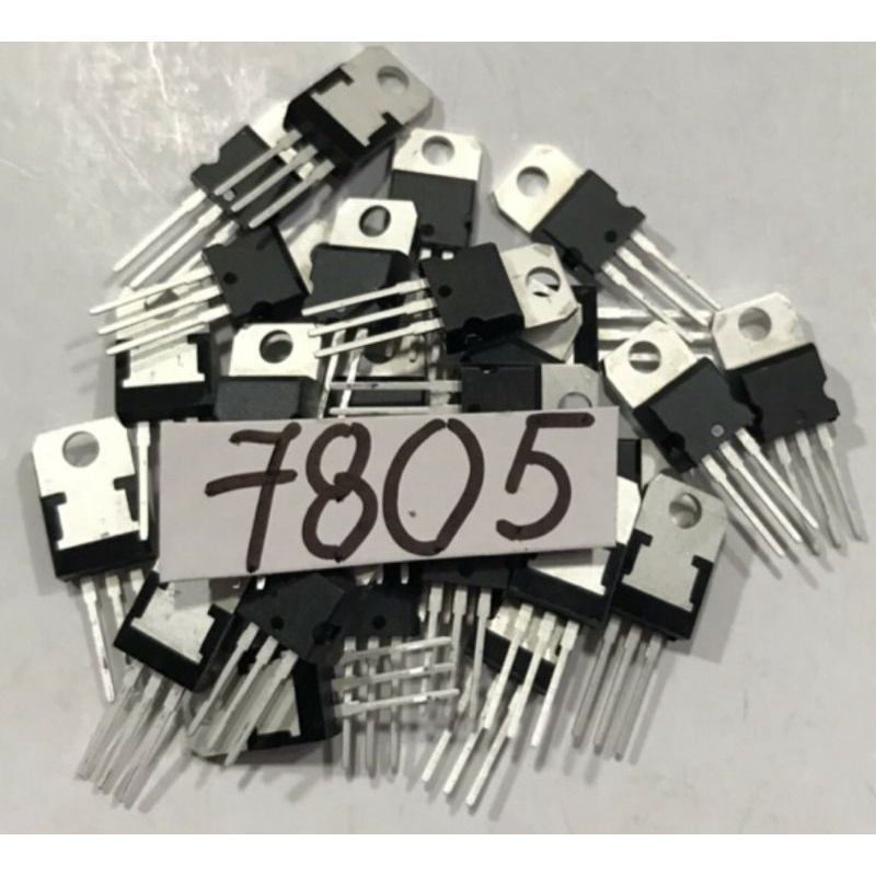 5 con ic ổn áp 7805 TO220 (1.5A-5V) | Shopee Việt Nam