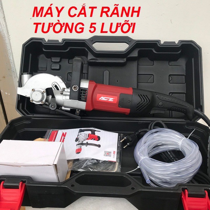 Máy cắt rãnh tường, mấy cắt rãnh tường acz 5 lưỡi công suất 2800W ...
