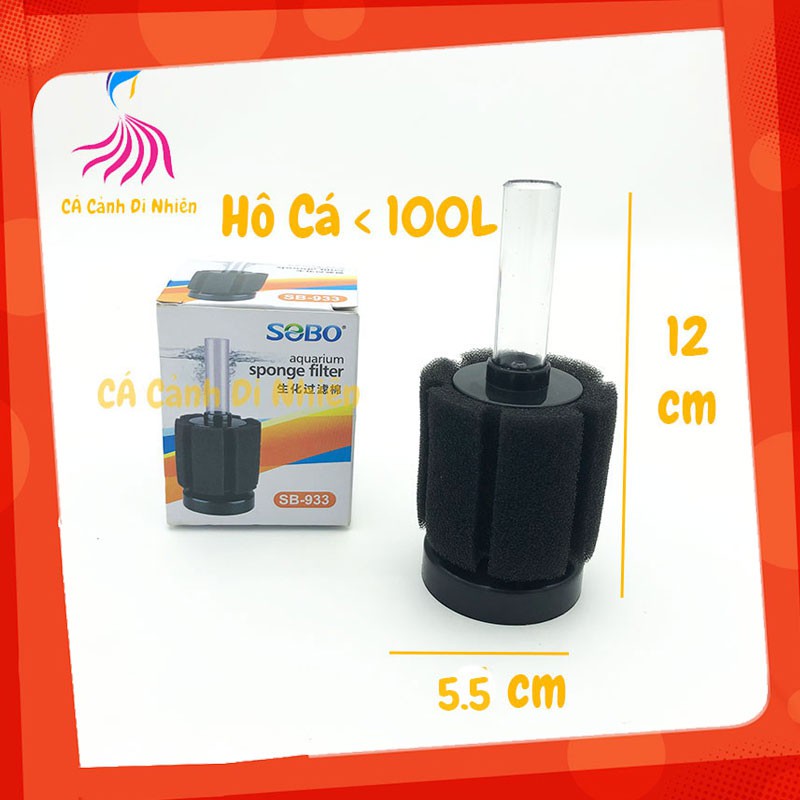Lọc sủi vi sinh mini SOBO Sb 933 SB-933 XY-2835 cho hồ cá cảnh loc vi ...