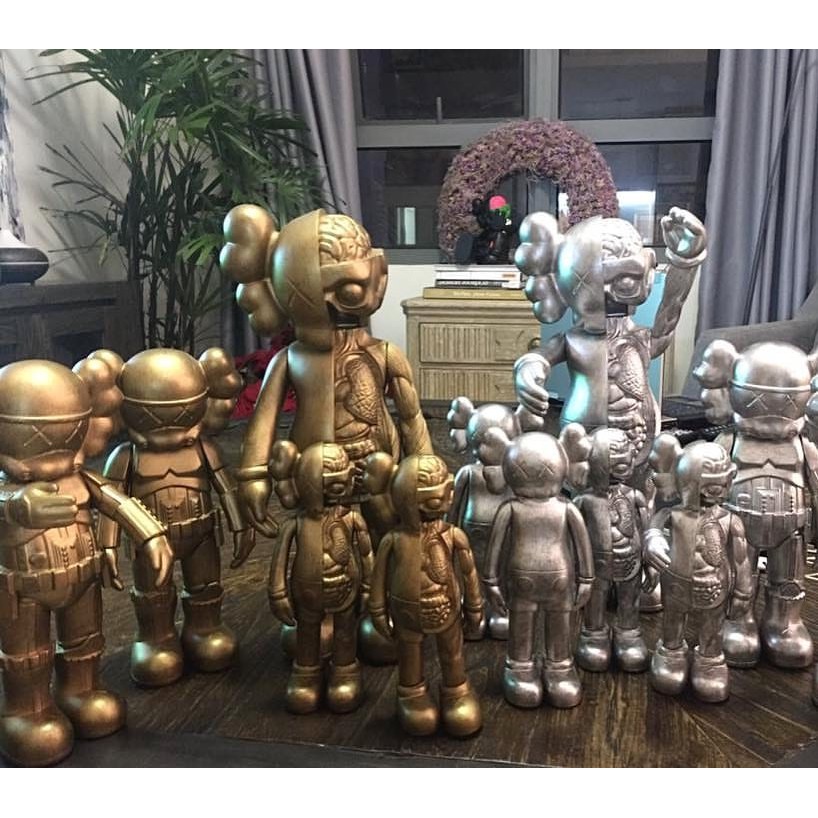 KAWS COMPANION Dissected đồng bạc 20cm | Shopee Việt Nam